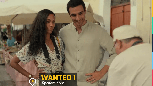 Watch worn by Amy Wheeler (Zoe Saldana) as seen in From Scratch TV ...