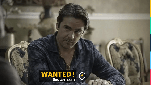 Printed shirt worn by Vince Antonacci (Vincent Piazza) as seen in Tulsa ...