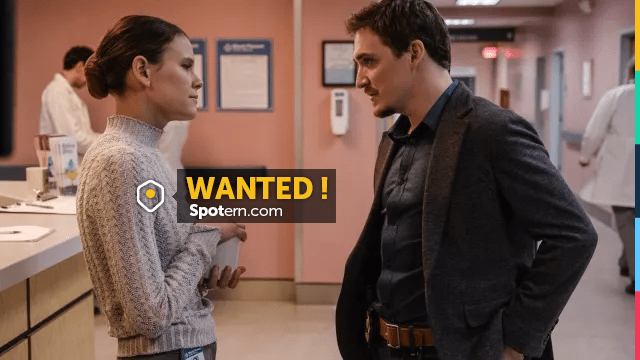 Knitted turtleneck sweater worn by Rose Cotter (Sosie Bacon) as seen in ...