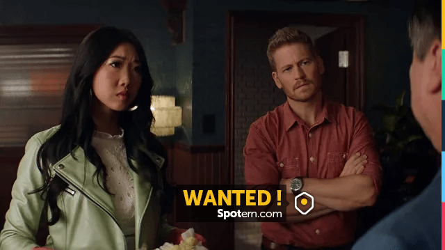 Round watch worn by Evan Hartley (Gavin Stenhouse) as seen in Kung Fu TV show outfits (Season 3 ...