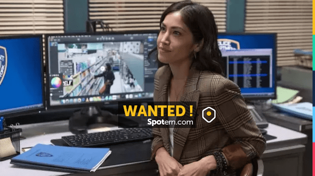 Plaid Blazer Jacket worn by Violet Yee (Connie Shi) as seen in Law ...