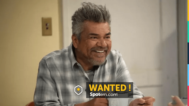 Grey plaid shirt worn by George (George Lopez) as seen in Lopez vs ...