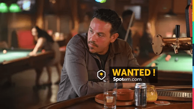 Grey overshirt worn by Manny Perez (Kevin Alejandro) as seen in Fire ...