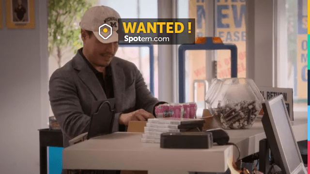 Michigan M Cap worn by Timmy (Randall Park) as seen in Blockbuster TV ...