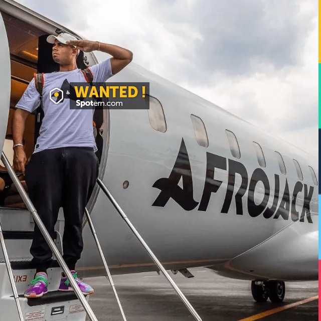 Afrojack merch t-shirt in white worn by Afrojack on his Instagram ...