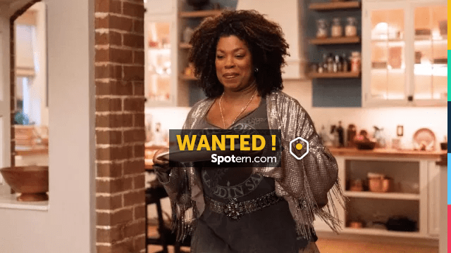 Metallic Fringe Cardigan Jacket worn by Viola 'Vi' Marsette (Lorraine ...