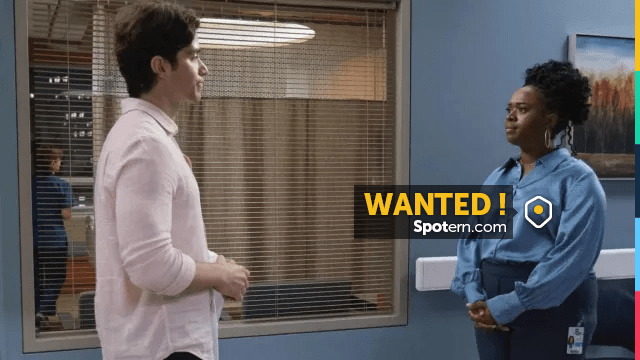 Blue Blouse Shirt worn by Dr. Jordan Allen (Bria Samoné Henderson) as ...