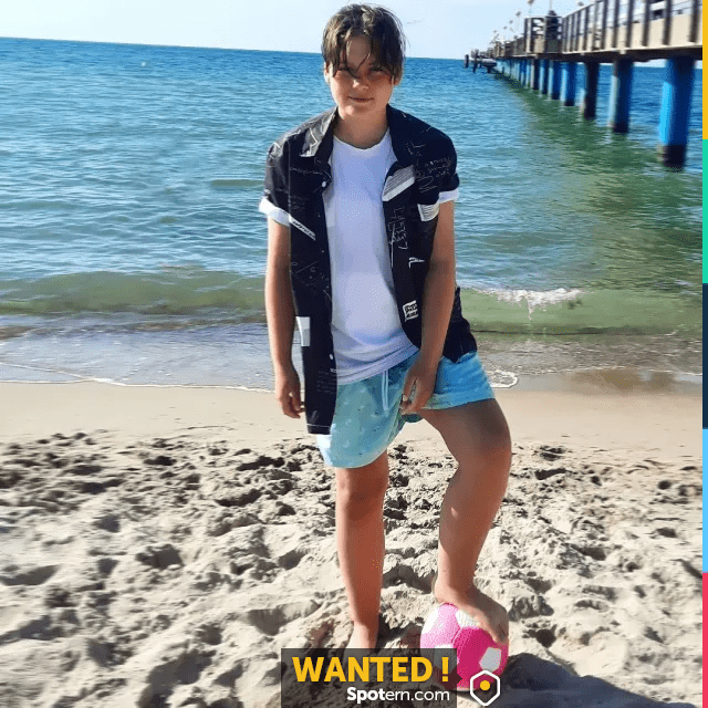 Pink and white ball used by Luke Ina Goerisch on his Instagram account ...