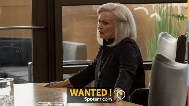 Gold Round Watch worn by Caroline Warner (Jacki Weaver) as seen in ...