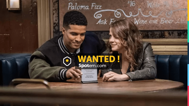 Varsity jacket worn by Officer Andre Bentley (Lavel Schley) as seen in East New York TV series ...