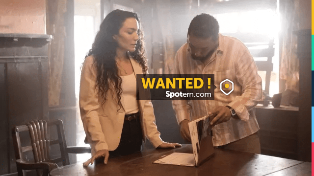 Striped button shirt worn by Matthew Garza (Felix Solis) as seen in The ...