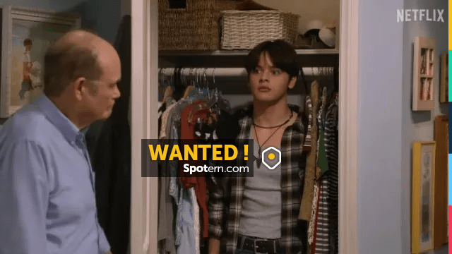 Pendant necklace worn by Jay (Mace Coronel) as seen in That '90s Show ...