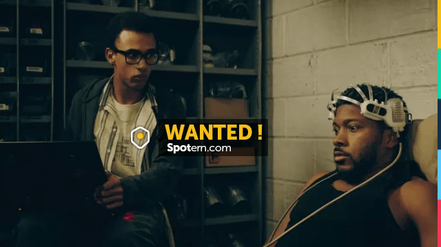 Printed t-shirt worn by Macon (Miles Barrow) as seen in The Peripheral ...