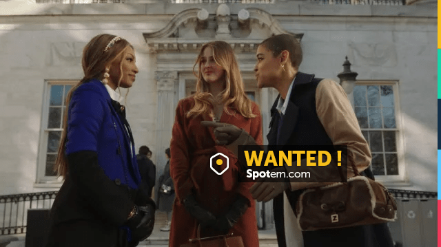 Brown coat worn by Grace Byron (Anna Van Patten) as seen in Gossip Girl ...