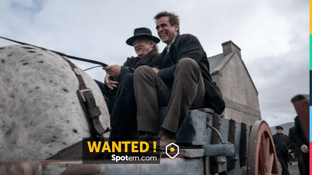 Leather boots worn by Pádraic Súilleabháin (Colin Farrell) as seen in ...