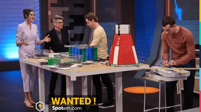 Heels shoes worn by Amy Corbett as seen in LEGO Masters TV show (Season ...