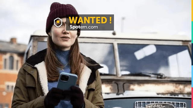 Burgundy beanie worn by Robin Ellacott (Holliday Grainger) as seen in ...