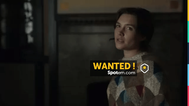 Geometric Print Sweater worn by Allison (Florence Pugh) as seen in A ...