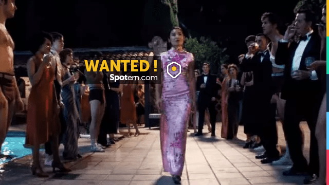 Pink silk Chinese Dress worn by Lady Fay Zhu (Li Jun Li) as seen in ...