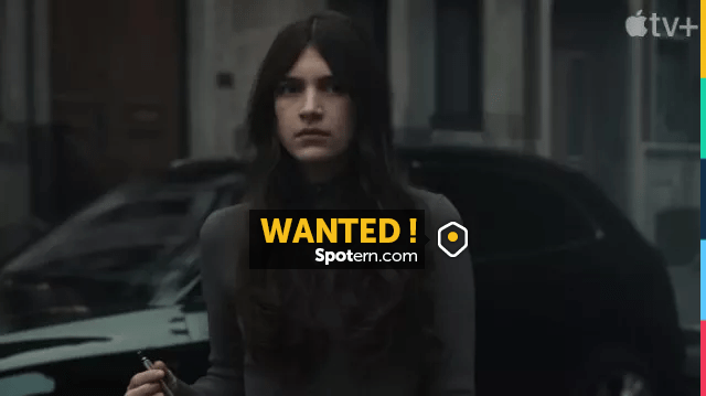 Grey bodycon dress worn by Leanne Grayson (Nell Tiger Free) as seen in ...