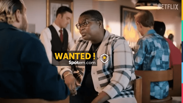 Plaid Cardigan worn by Sam Jay (Sam Jay) as seen in You People | Spotern