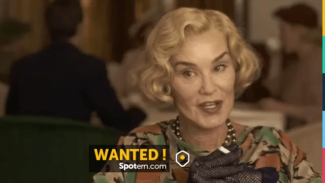 Printed dress worn by Dorothy Cavendish (Jessica Lange) as seen in ...