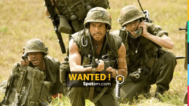Steel watch worn by Tugg Speedman (Ben Stiller) as seen in Tropic ...