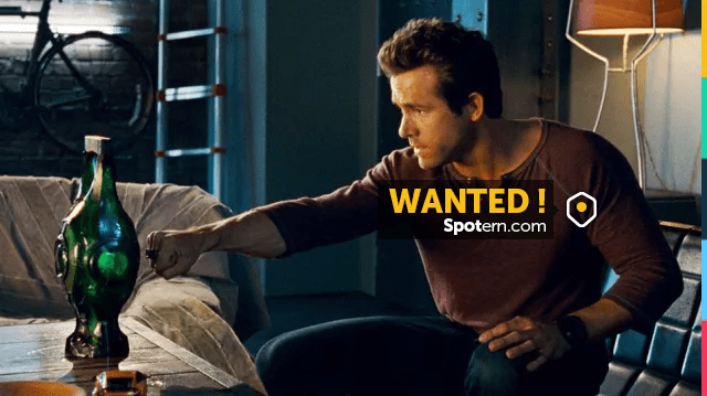 Long Sleeve Henley t-shirt worn by Hal Jordan (Ryan Reynolds) in Green ...