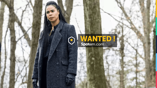 Wool coat worn by Special Agent Sheryll Barnes (Roxy Sternberg) as seen ...