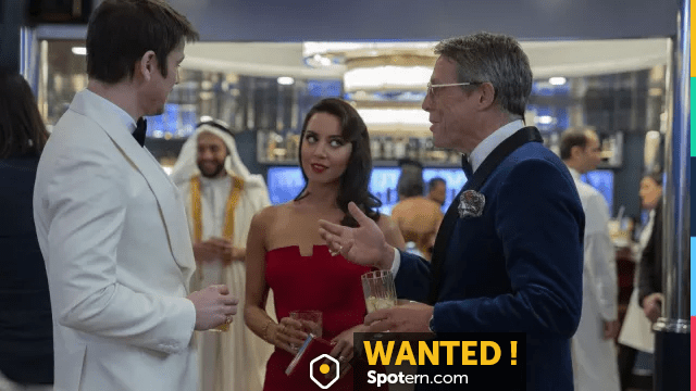 Red pouch worn by Sarah Fidel (Aubrey Plaza) as seen in Operation ...