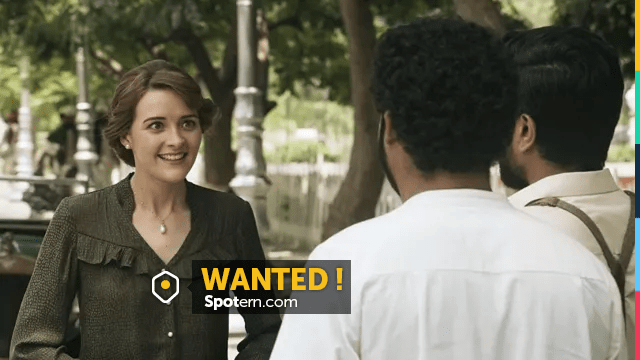 Olive Green blouse shirt worn by Jennifer (Olivia Morris) as seen in ...