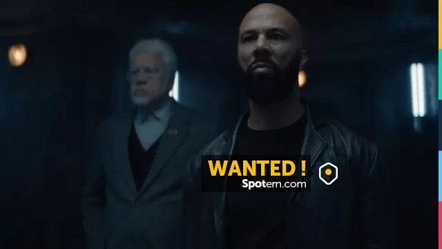 Leather blazer jacket worn by Robert Sims (Common) as seen in Silo TV ...