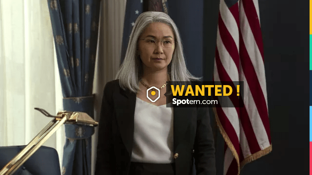 Necklace worn by Diane Farr (Hong Chau) as seen in The Night Agent TV ...