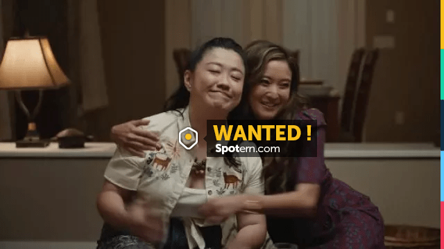 Embroidered crop shirt worn by Lolo (Sherry Cola) as seen in Joy Ride ...