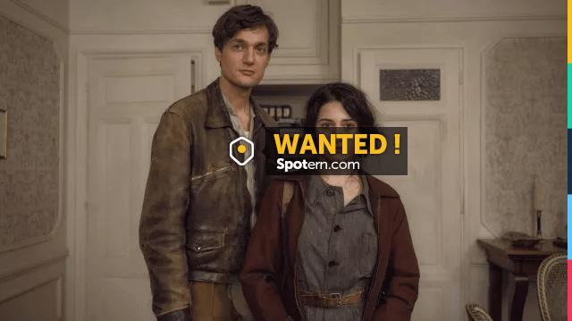 Leather jacket worn by Albert Hirschman (Lucas Englander) as seen in ...
