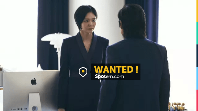 Belted dress worn by Cha Min-hee (Esom) as seen in Kill Boksoon movie ...