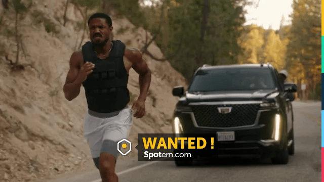 White Sports Shorts worn by Adonis Creed (Michael B. Jordan) as seen in ...