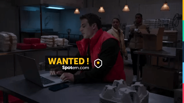 Red puffer vest worn by Brayden Weston (Gianni Paolo) as seen in Power ...