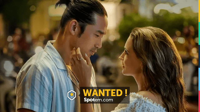 Striped short sleeve shirt worn by Sinh Thach (Scott Ly) as seen in A ...