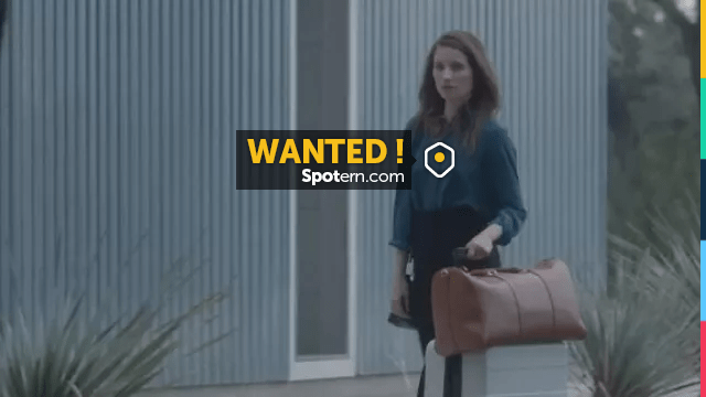 Blouse blue shirt worn by Ella Patel (Dianna Agron) as seen in Clock ...