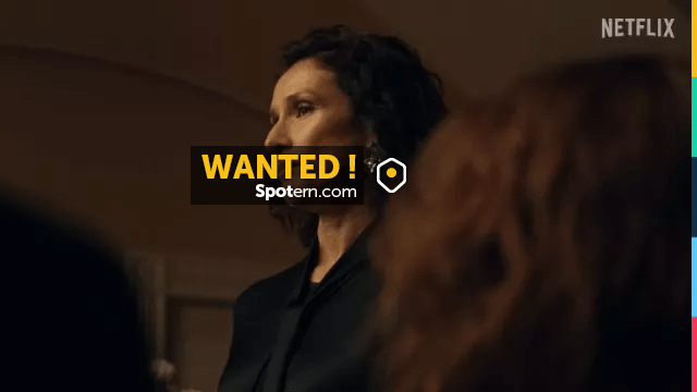 Earrings worn by Ingrid (Indira Varma) in Obsession TV show (Season 1 ...