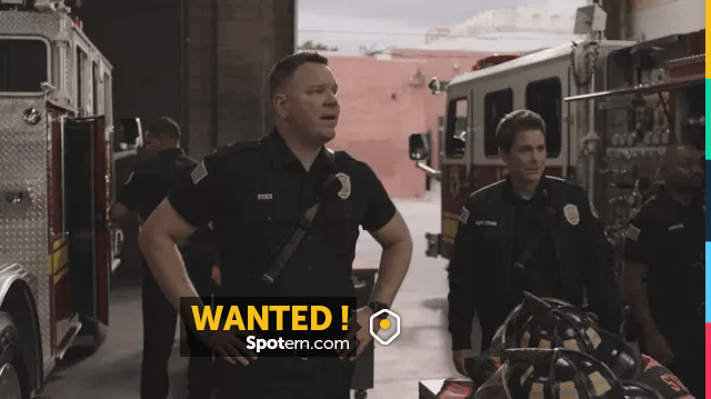 Round digital watch worn by Judd Ryder (Jim Parrack) as seen in 9-1-1 ...