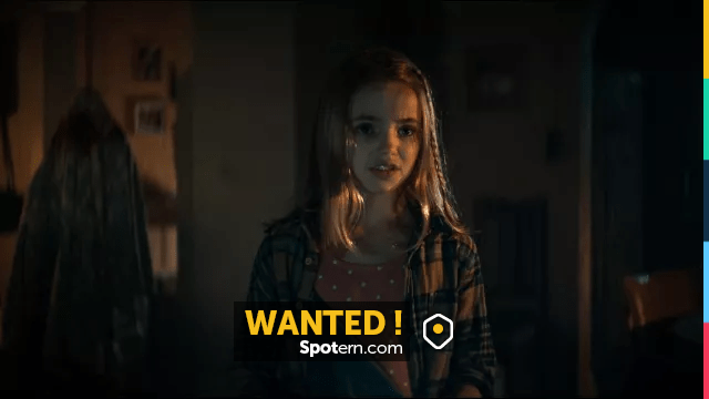 Plaid shirt worn by Kassie (Nell Fisher) as seen in Evil Dead Rise ...