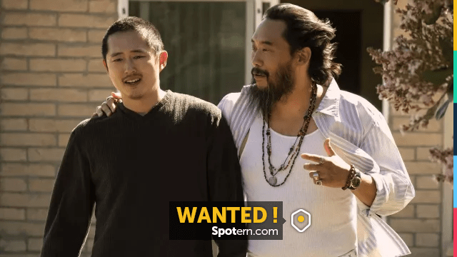 White tank top worn by Isaac Cho (David Choe) in BEEF (Season 1 Episode ...