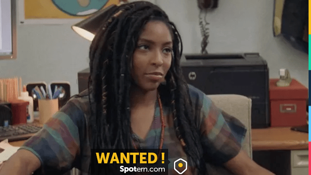 Colorful shirt worn by Miss Fine (Jessica Williams) in Booksmart movie ...