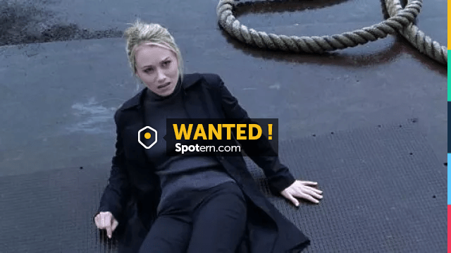 Dark Pea-Trench Coat worn by Matilda Jeffries (Christine Taylor) in ...