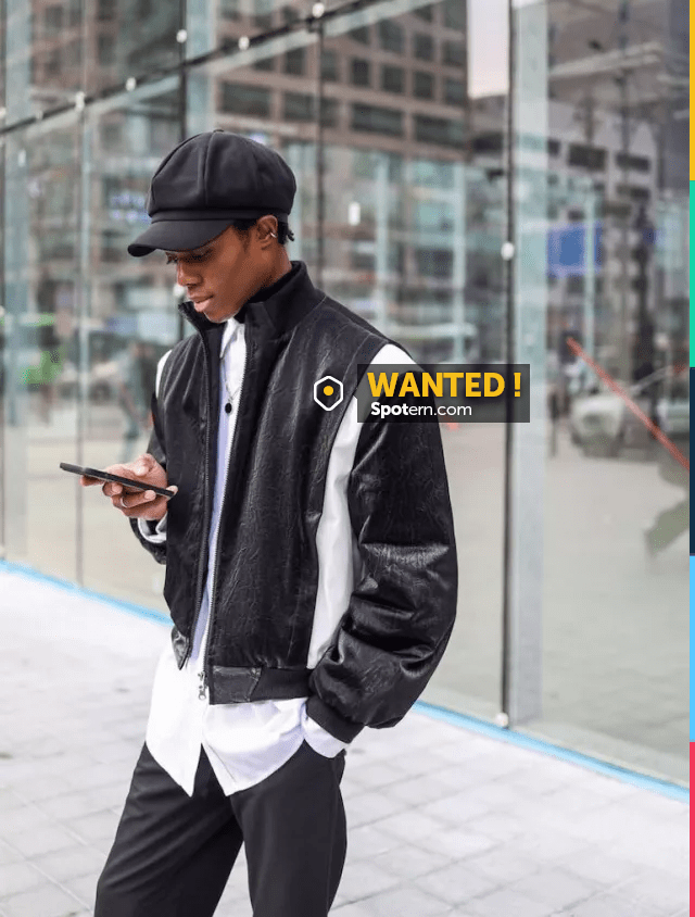 Veste en cuir portée par Jerry sur son compte Instagram @Jerry.ric ...