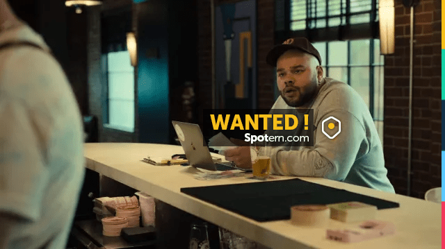 Grey crewneck worn by Andy (Tre Hale) as seen in Platonic (S01E03 ...