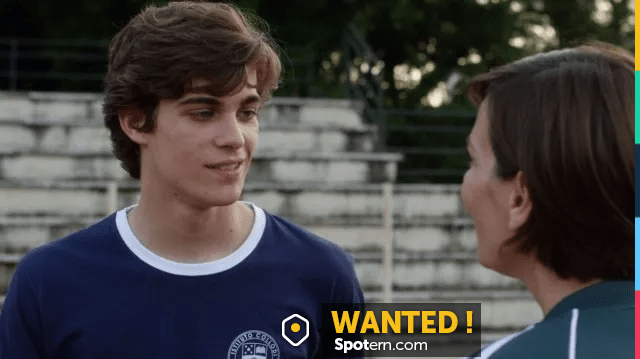 Navy Blue T-shirt worn by Niccolò Rossi Govender (Lorenzo Zurzolo) in ...