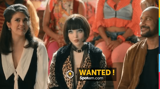 Fur And Leopard Printed Coat Worn By Betsy Mcdonough Dove Cameron As